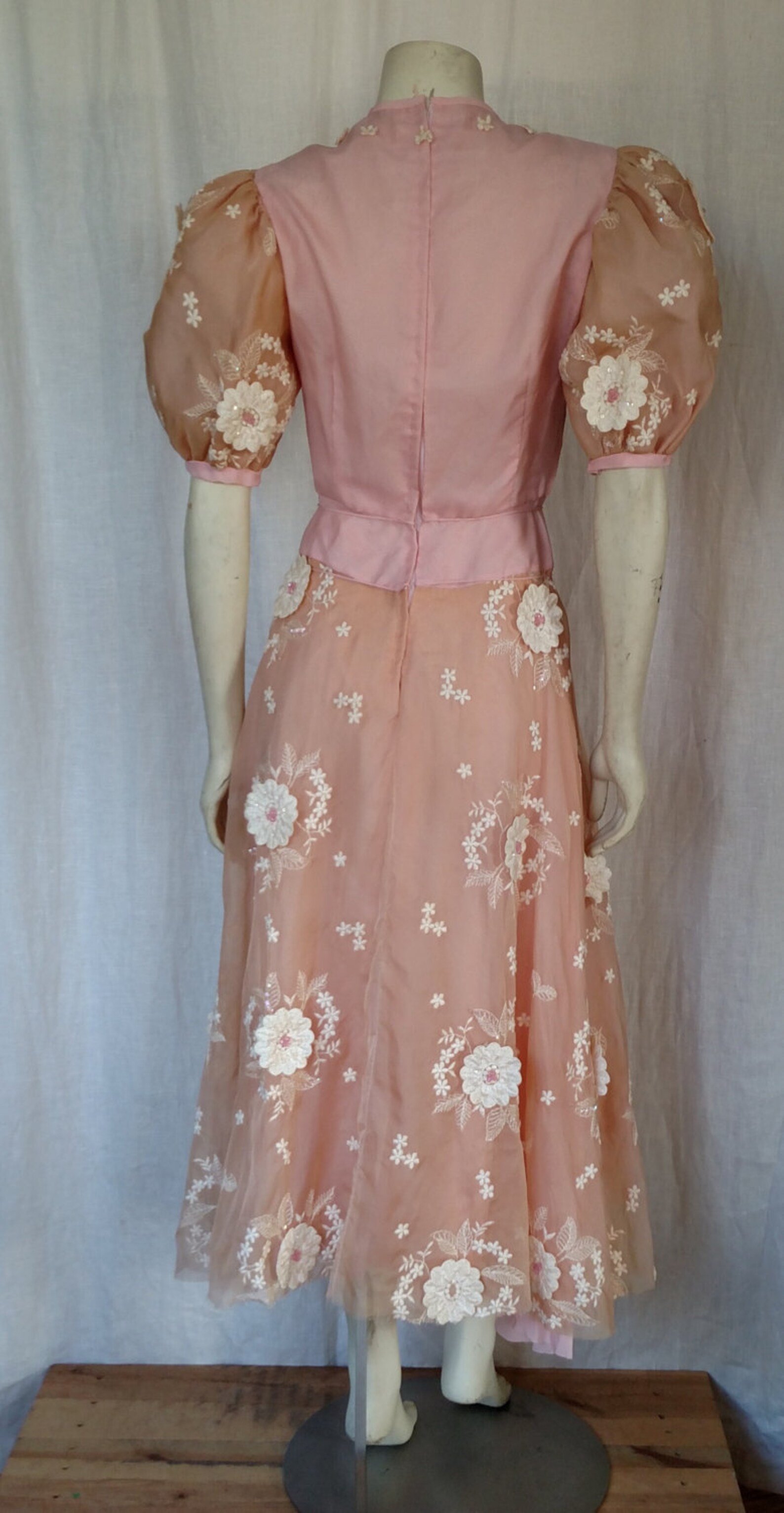 Vintage 50s Prom Dress | Etsy