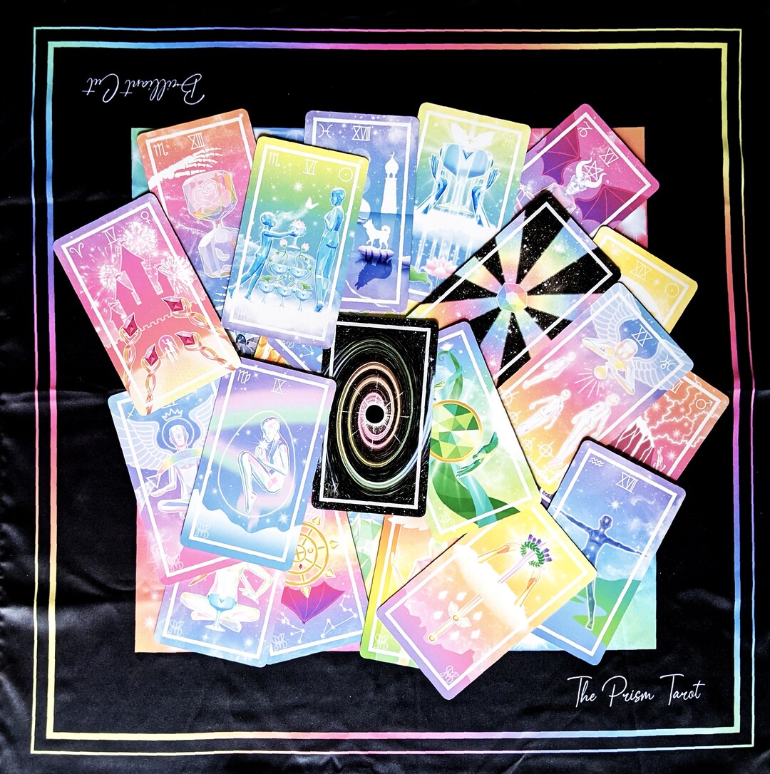 Single Cards From the Prism Tarot Brilliant Cut - Etsy