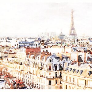 France and Paris Set of 9 Watercolor Gallery Art Wall Prints Digital ...
