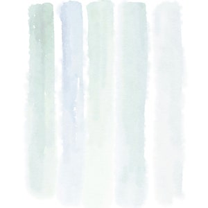 Abstract Print Set of 2, Watercolor Wash Lines Printable Digital ...