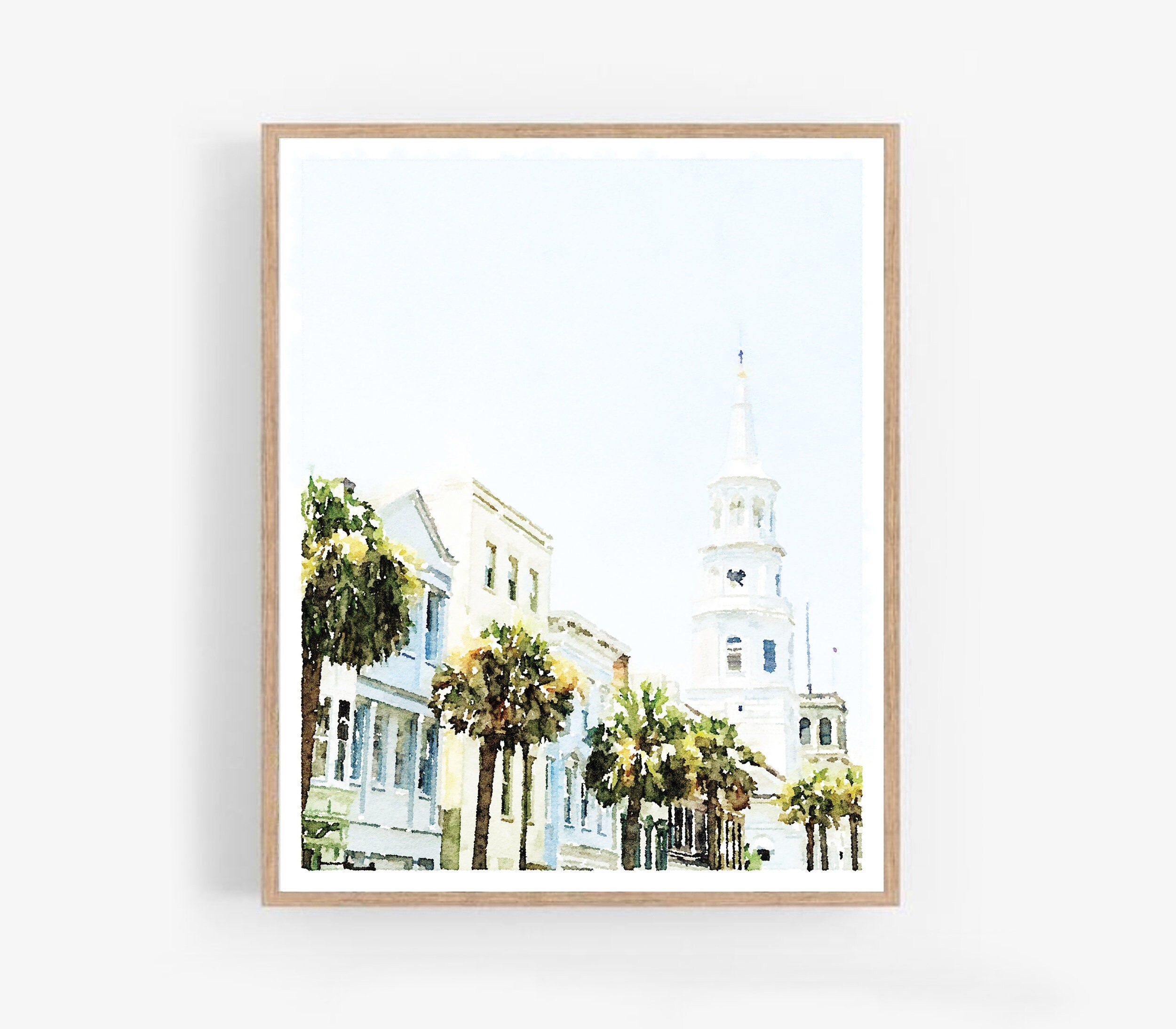 Charleston South Carolina Art Digital Download Printable - Etsy