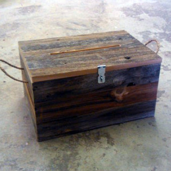 Barn Wood Boxes - Etsy