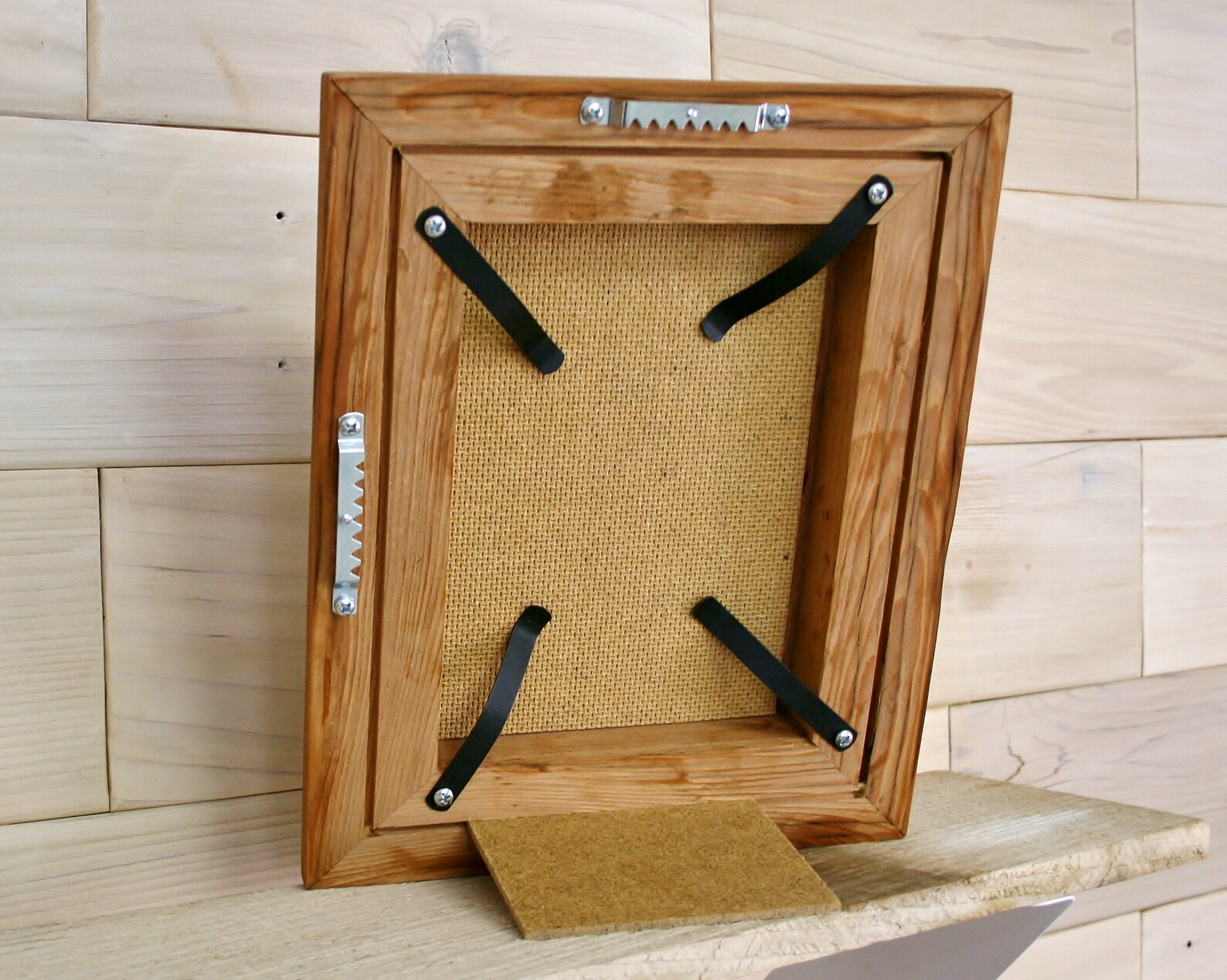 Reclaimed Redwood Picture Frame Inclined-3" | Choose Your Size 12" X 20 ...