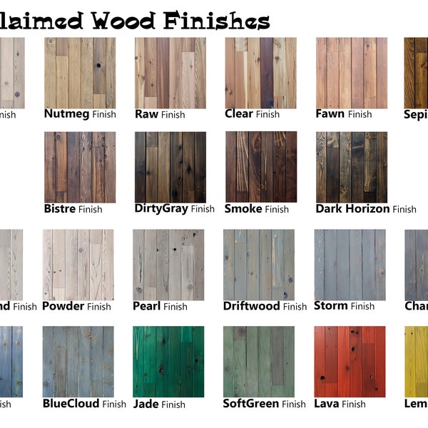 Pine Stain Samples - Etsy