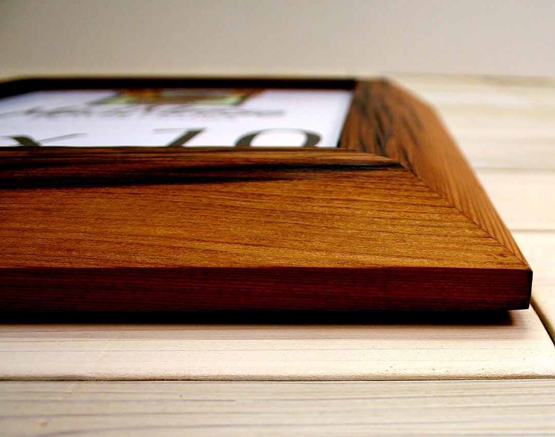 Reclaimed Redwood Picture Frame Inclined-2" | Choose Your Size 24" X 40 ...