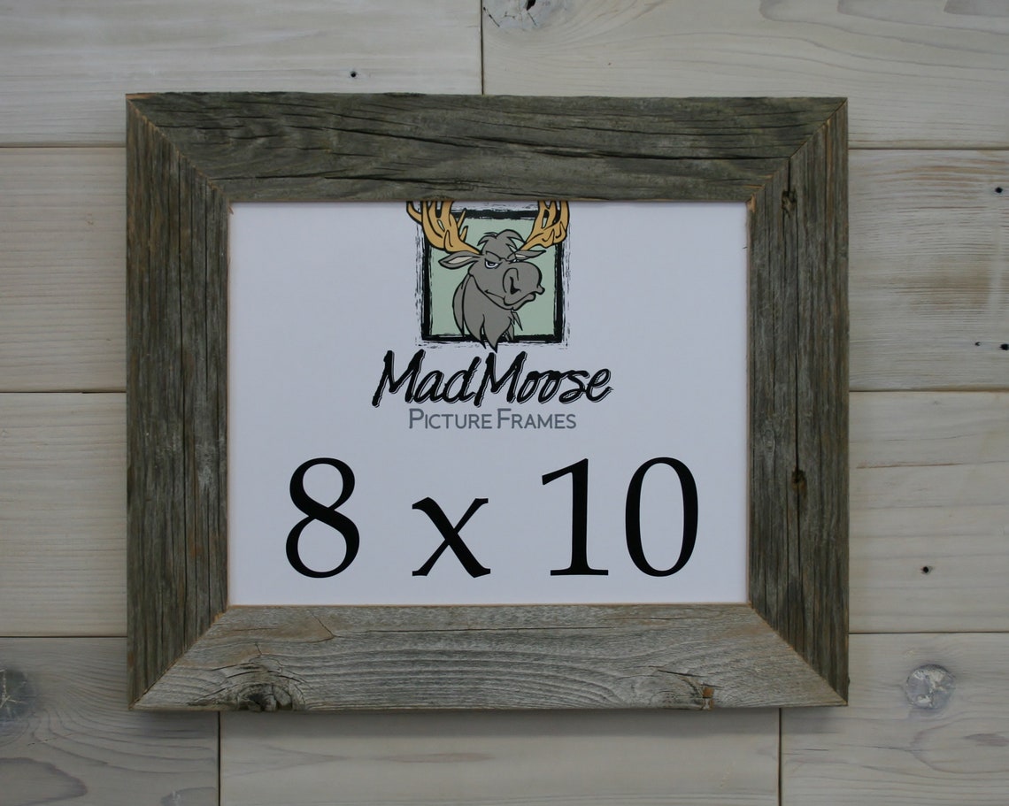 Barn Wood Picture Frame Classic-2 Choose Your Size | Etsy