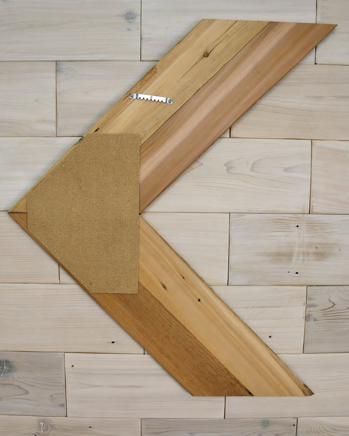 Barn Wood Chevron Wall Decor set of 3 - Etsy