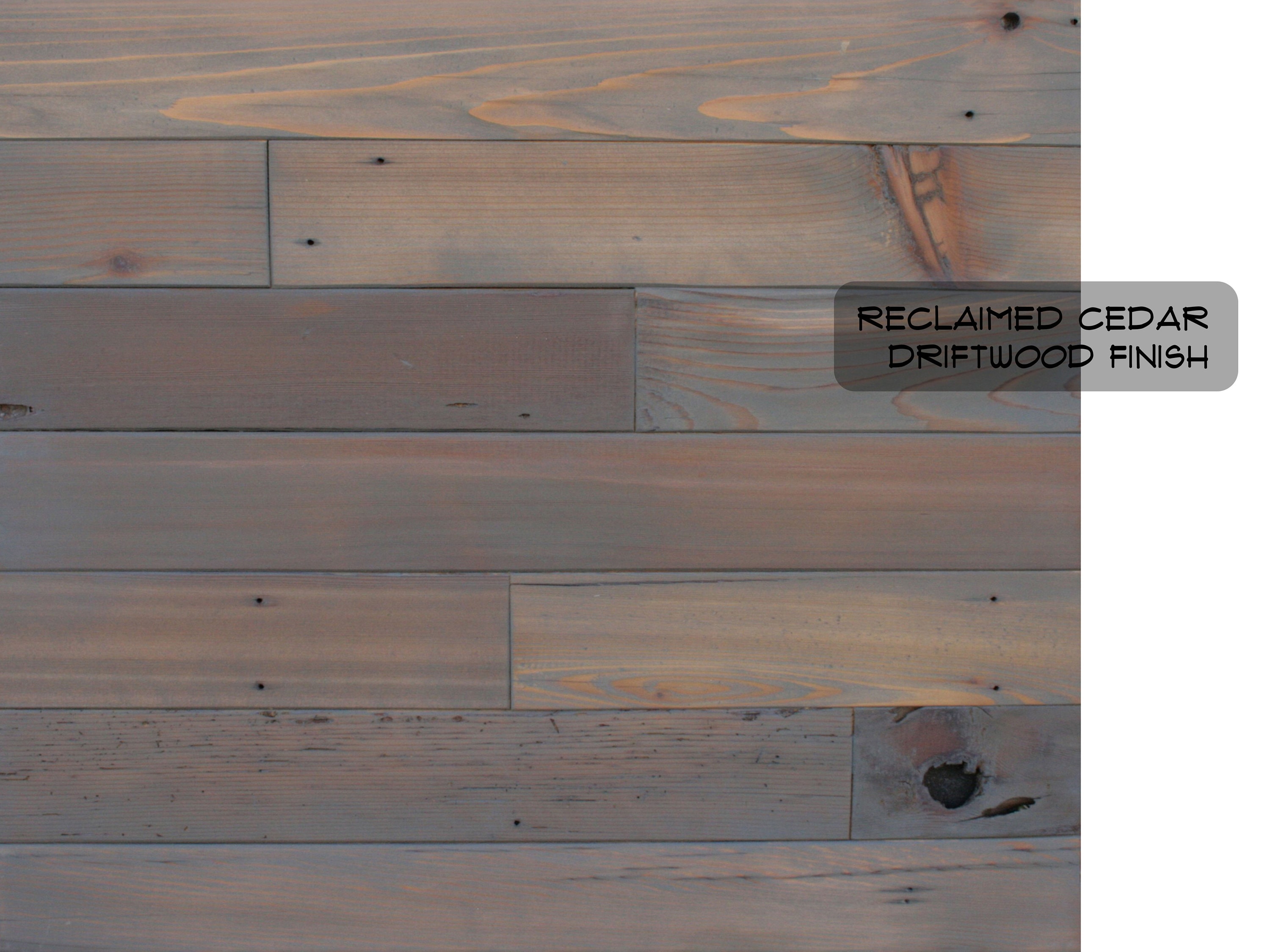 Reclaimed Cedar Finish Color Sample - Etsy