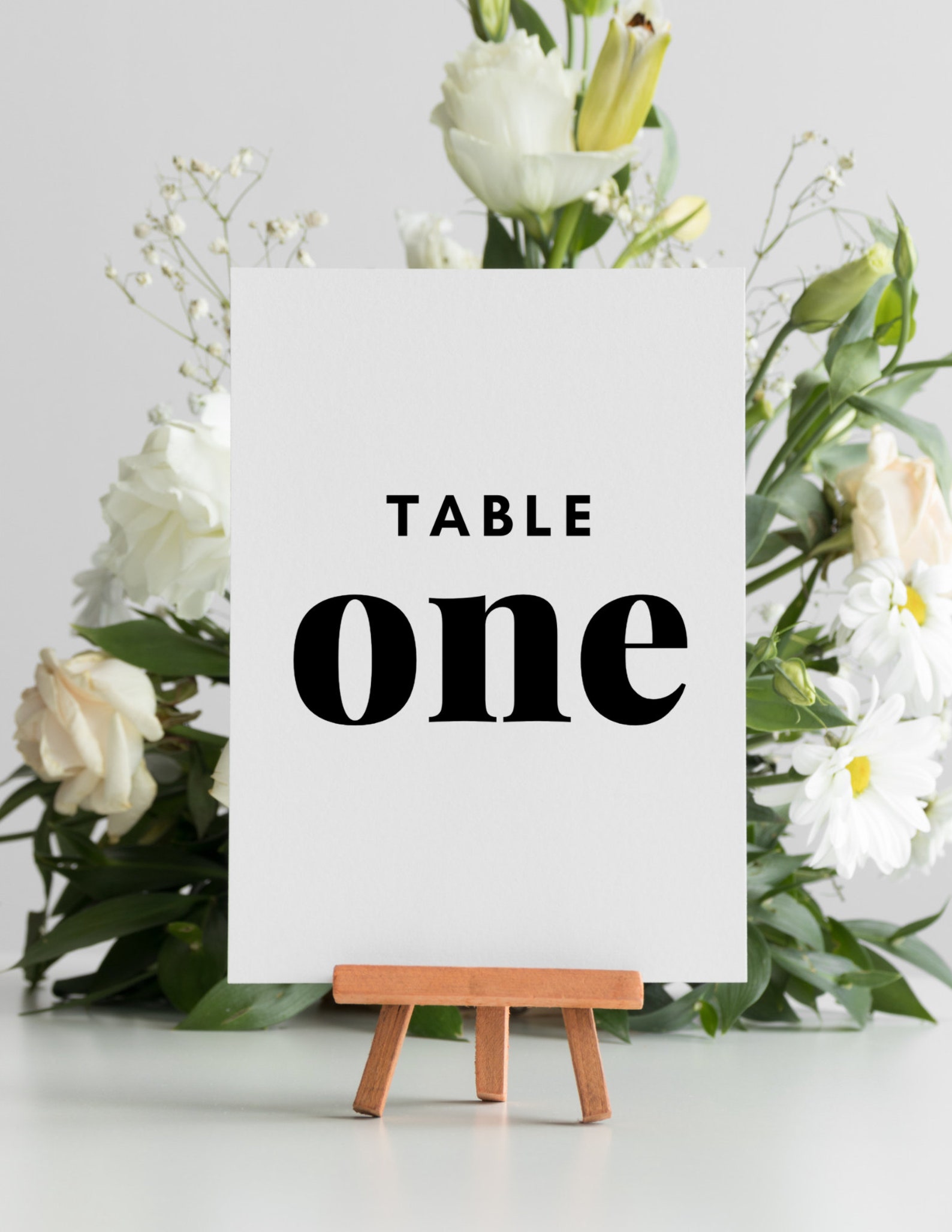 Table Numbers Printable Table Numbers Wedding Table Numbers - Etsy