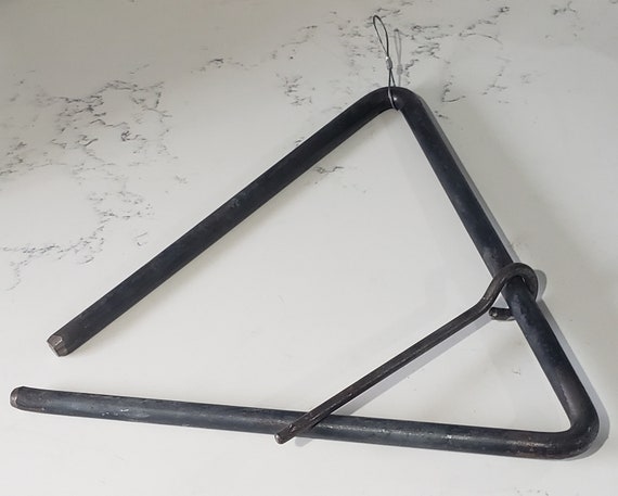 Chuck Wagon Triangle Dinner Bell - Etsy