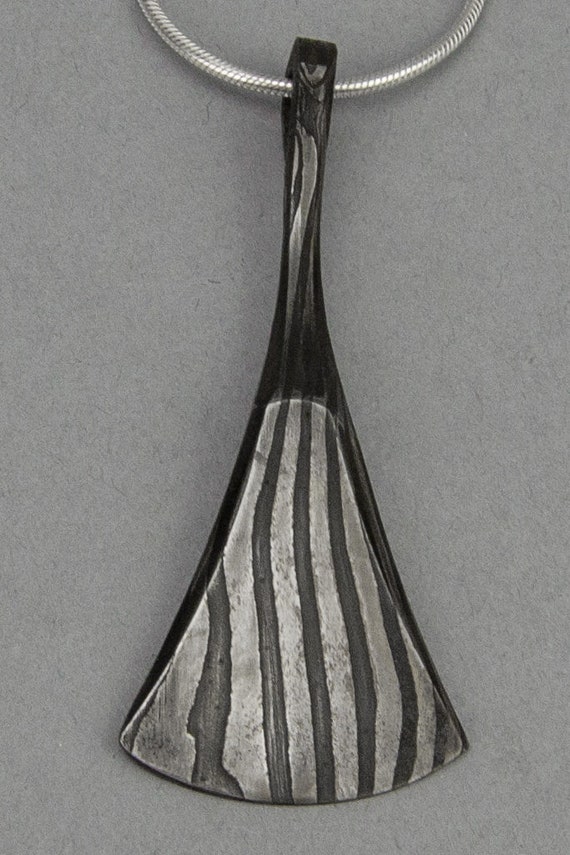 Damascus Pendant 20 | Etsy