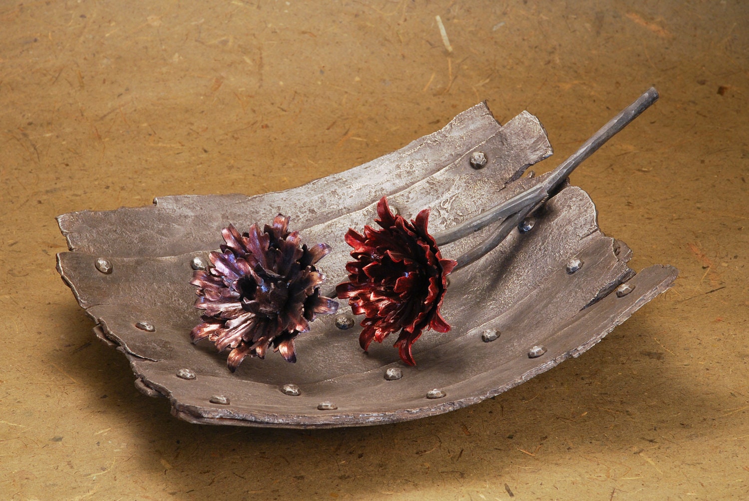 Wrought Iron Vessel - Etsy