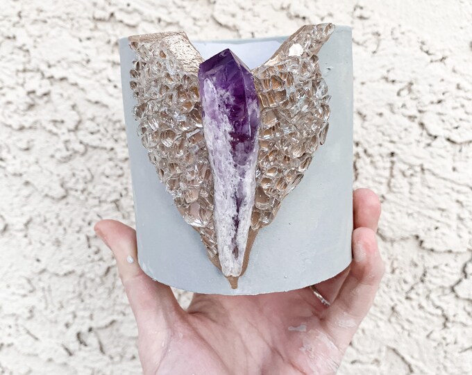Amethyst Root Vessel - Etsy