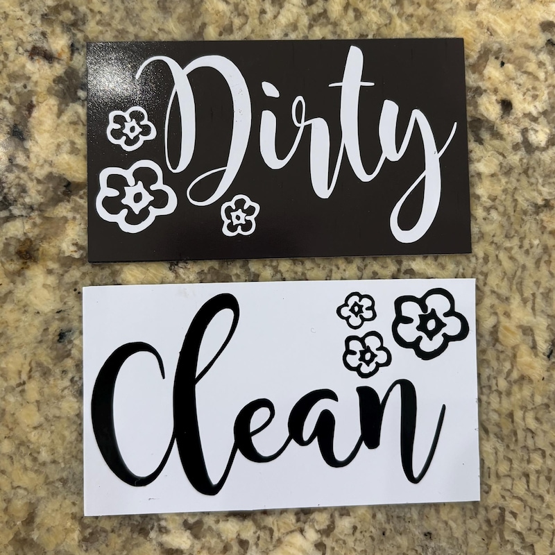 Dishwasher Decal - Etsy