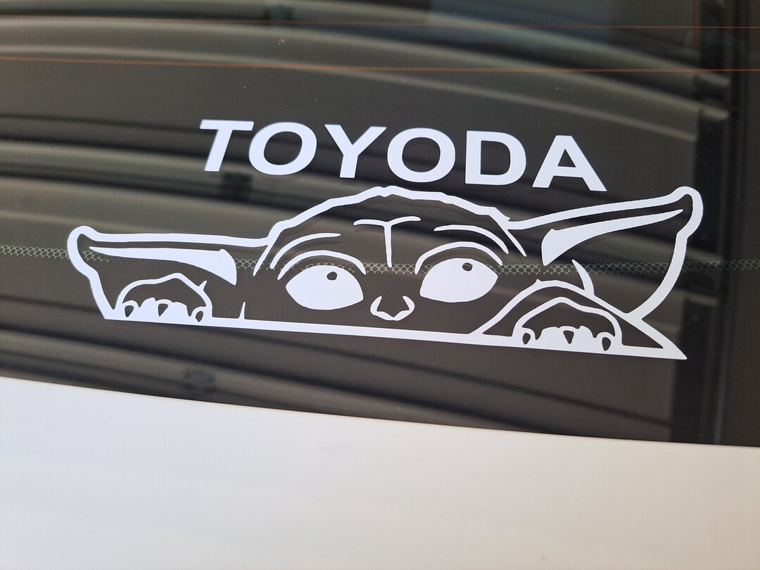 Toyoda Vinyl Car Decal - Etsy