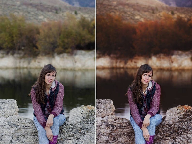 Single Photoshop Action Fall Foliage - Etsy