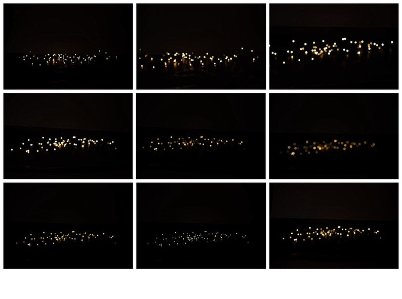 25 Fairy Light Photo Overlays Digital Overlay Real Light - Etsy