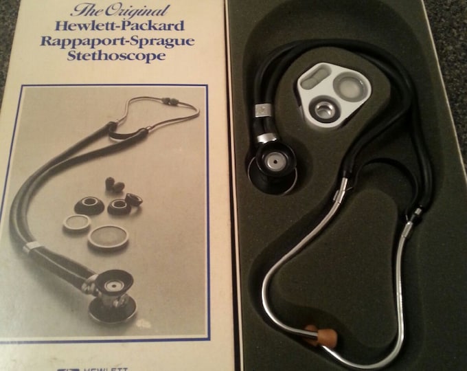 HP Hewlett Packard Rappaport- Sprague Stethoscope 1990. - Etsy