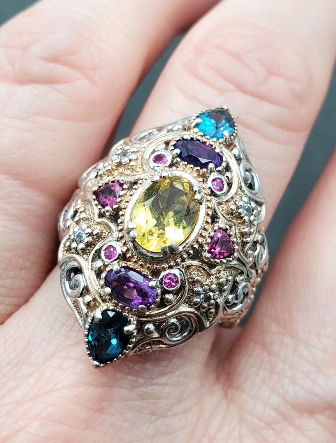 Limited Edition Michael Valitutti Gems En Vogue Ouro Verde Quartz ...