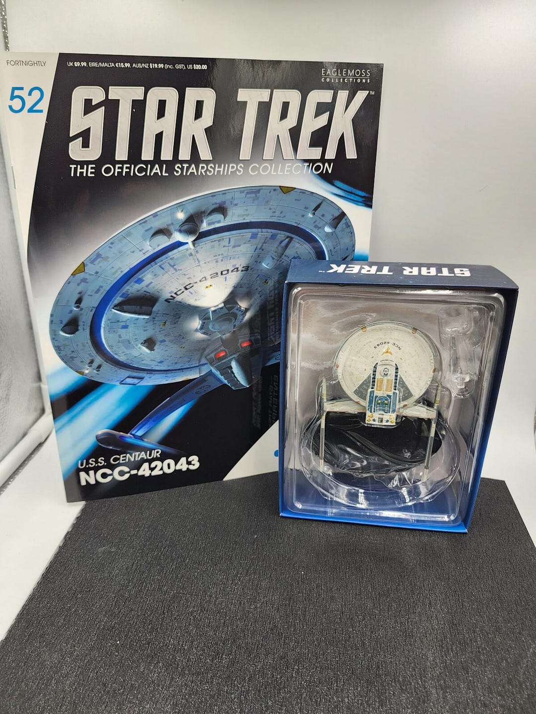 Eaglemoss Ships Star Trek 52 U.S.S. Centaur Rare + Magazine + Original ...