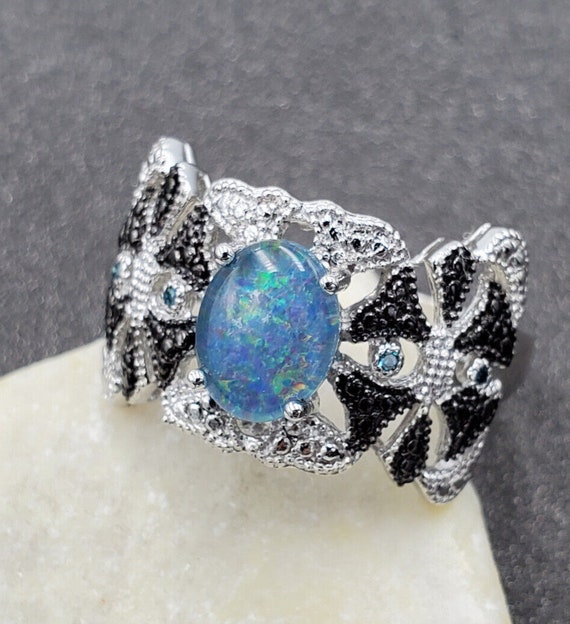 Jtv blue diamond rings store