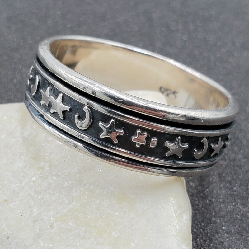 Mens Spinner Ring - Etsy