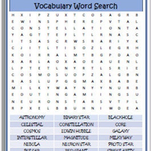 5th Gr. Science I Word Search Puzzle I No PREP I Elementary Science ...
