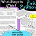 Erik Erikson Fill in Blank/cloze Study Guide~8 Stages of Development ...