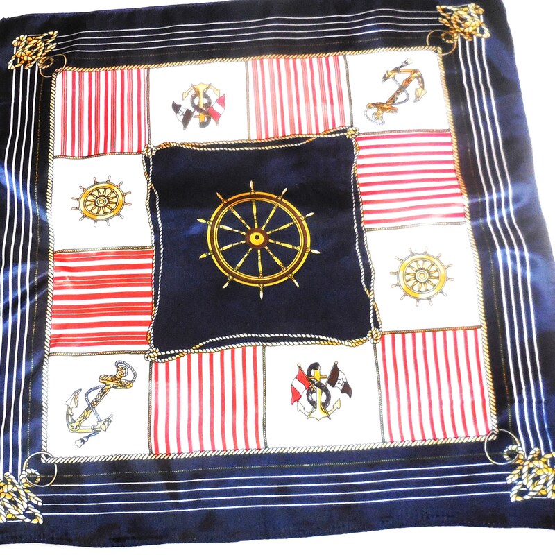Nautical Scarf - Etsy