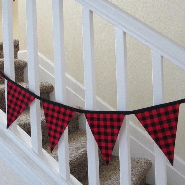 Checked Winter Decor - Etsy