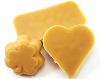 Pure Triple Filtered Beeswax Melt Block, Honey Bee and Honey Comb ...