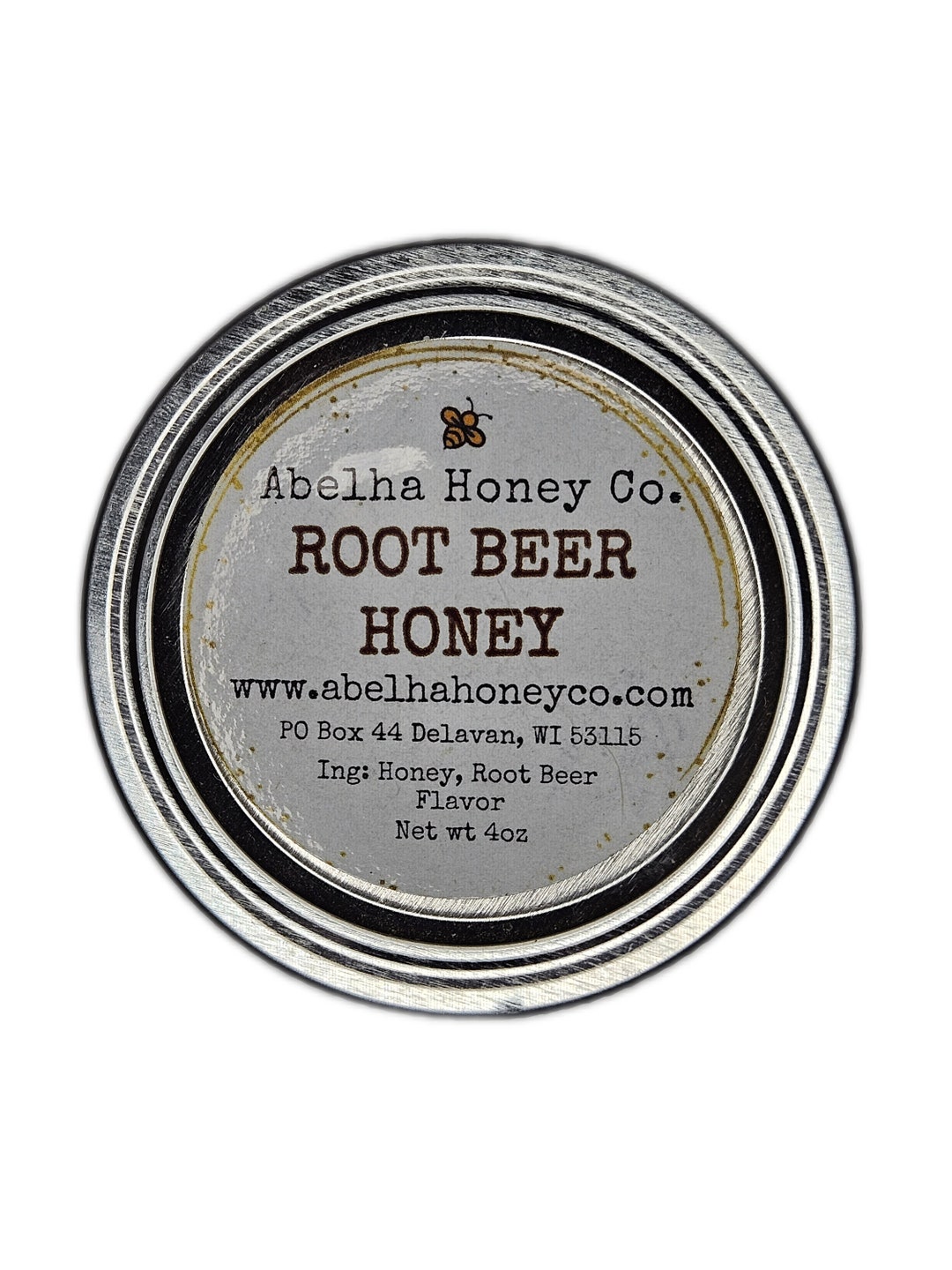 Root Beer Gourmet Infused Honey | 4 Oz Glass Jar | Raw Pure Local ...