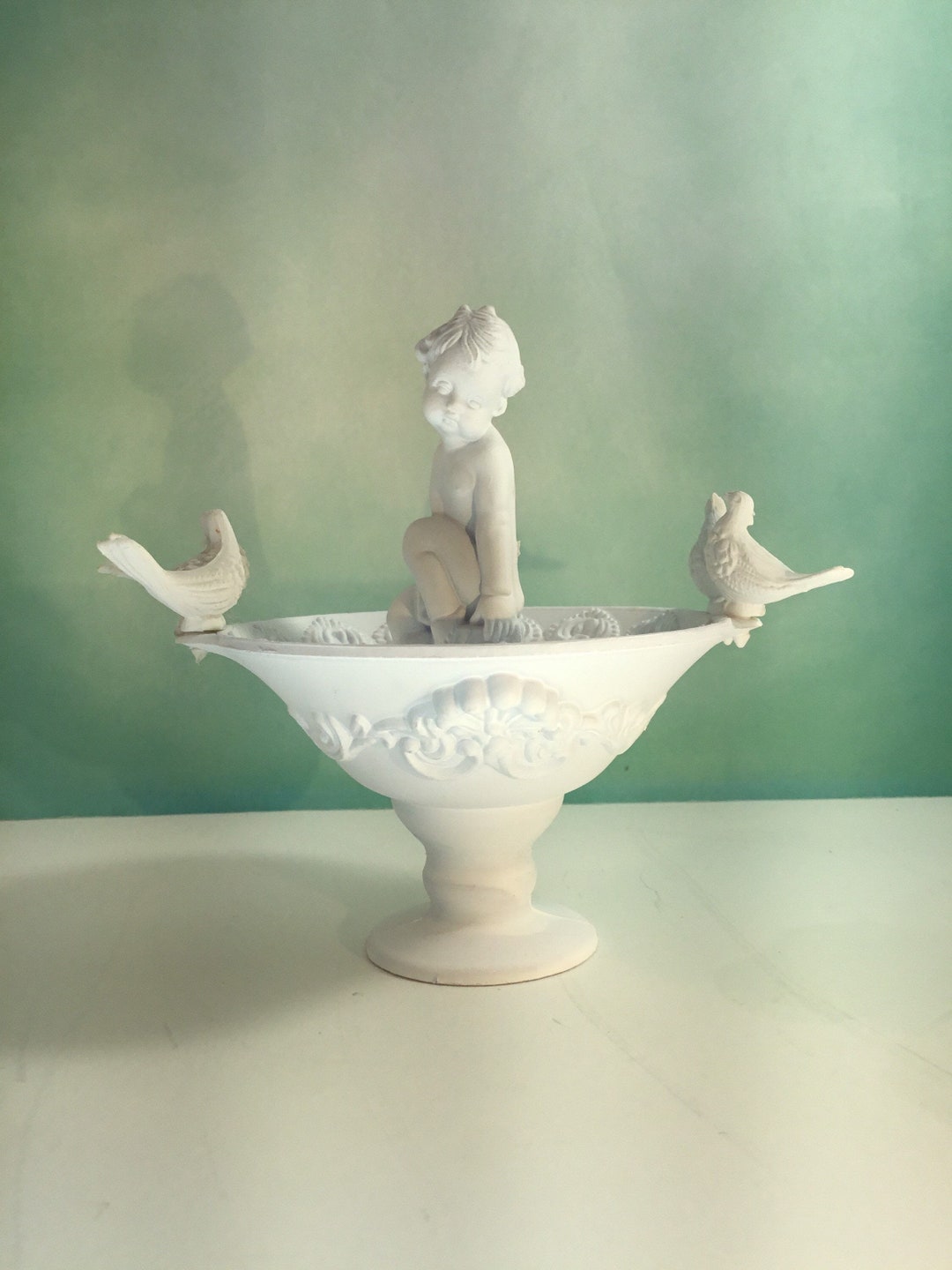 Beautiful Angel Topper Angel Fountain Figurine Angel Wedding Figurine ...