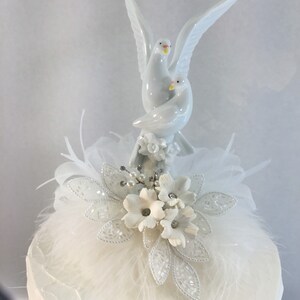Loving Doves Cake Topper/ Wedding/ Anniversary Cake Topper - Etsy