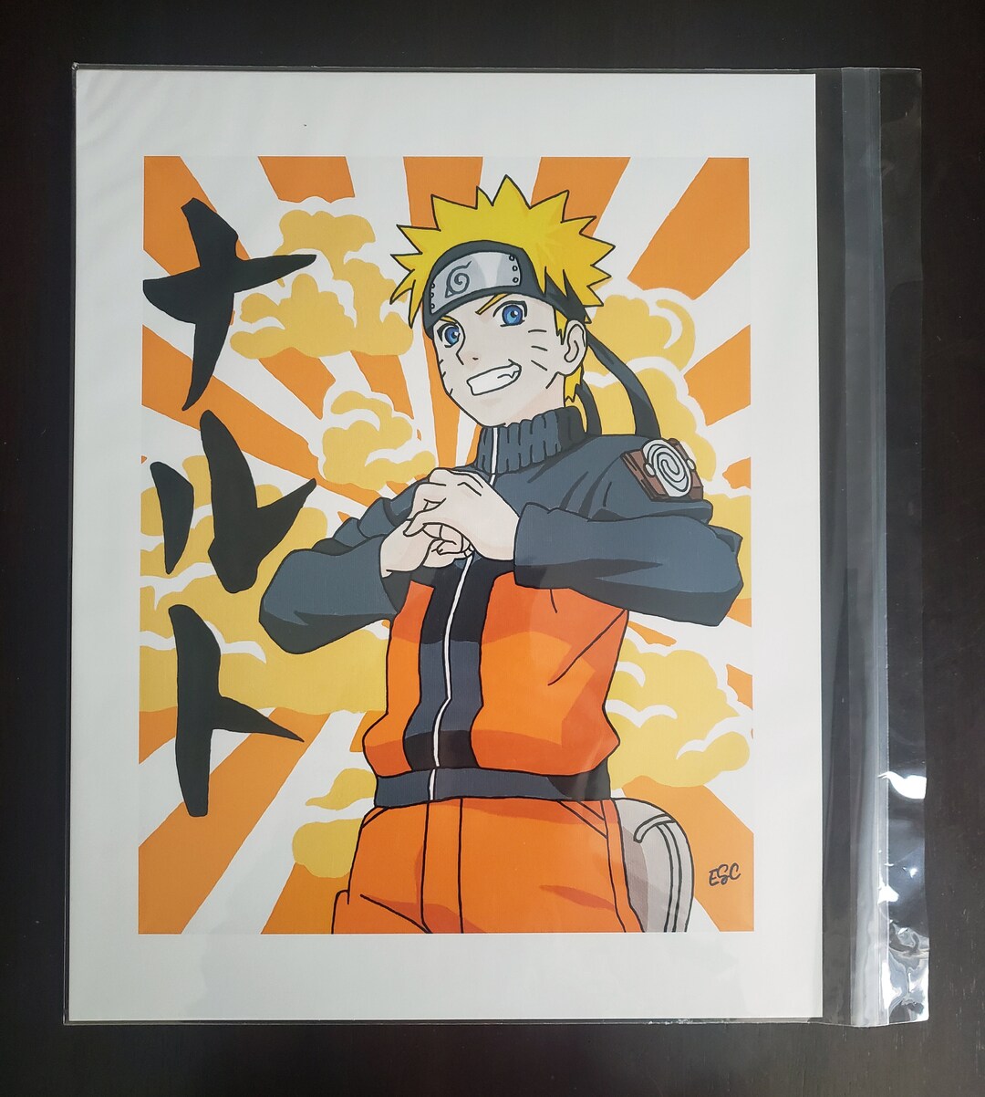 Shinobi of the Hidden Leaf Village Art Print Anime Poster - Etsy
