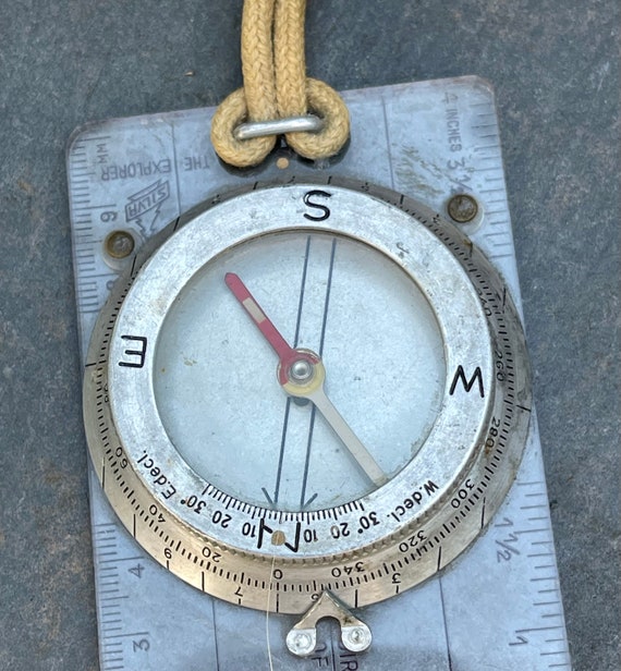 Vintage Navigation Compass WW2 Nautical US Navy - Etsy