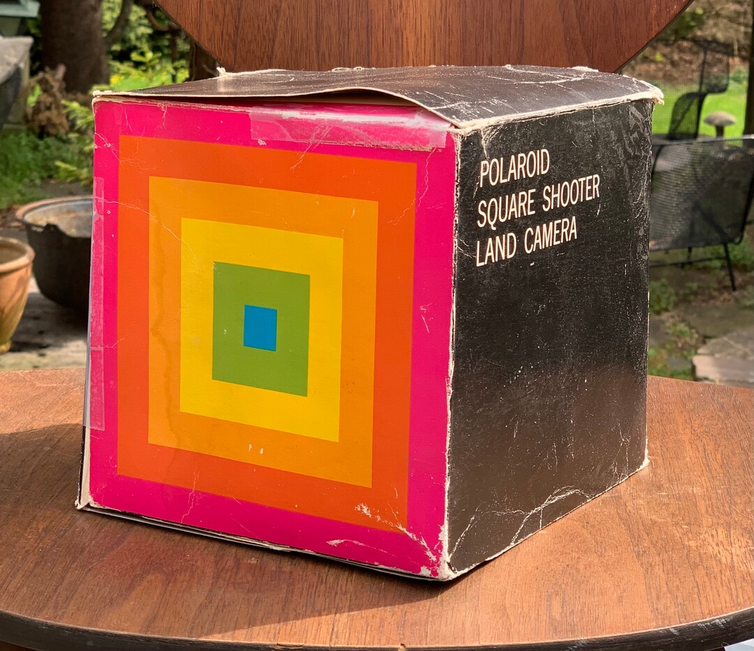 The POLAROID Vintage Square Shooter Land Camera 1980’s With Original ...