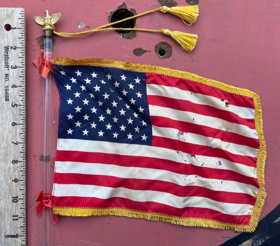 American Flag Gold Fringe Meaning