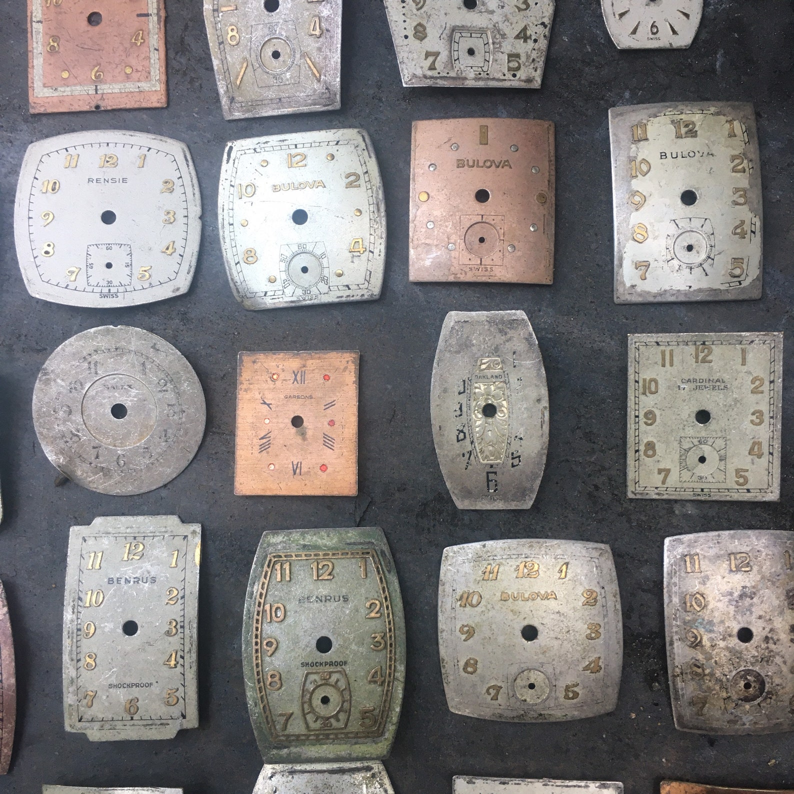 Incredible Collection of 140 Antique Watch Faces - Etsy