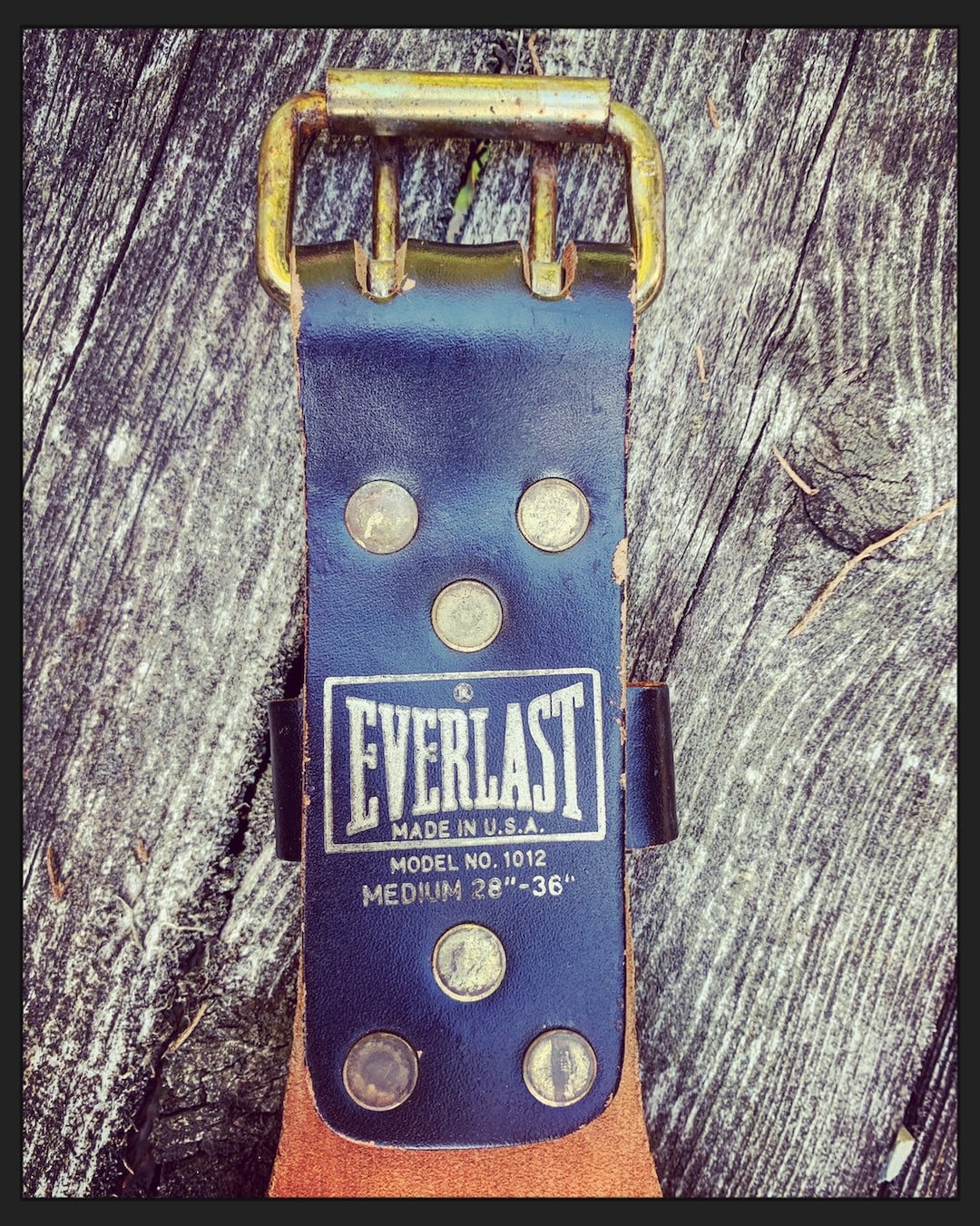 Vintage Everlast Leather Workout Belt Med 28"-36" - Etsy