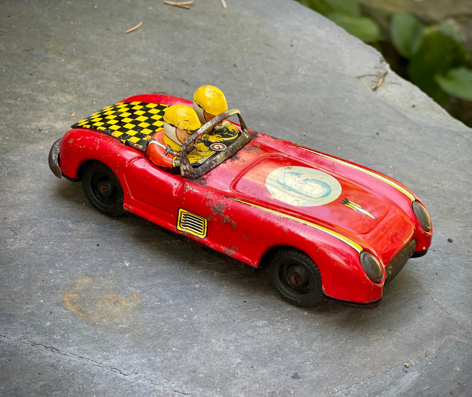 Vintage 1950s Toy Car Race Car Sports Car - Etsy