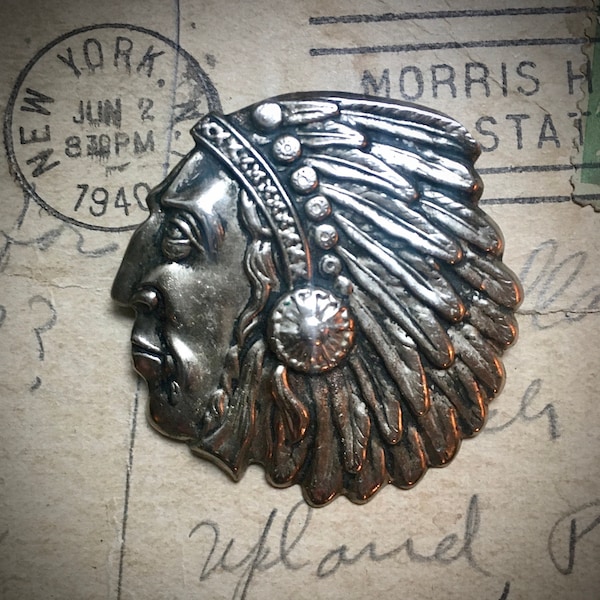 Native American Pin - Etsy
