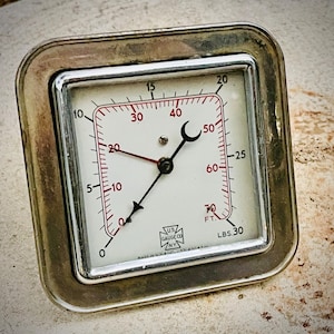 Very Cool Antique Industrial Instruments Volt Meter Beautifully Built ...