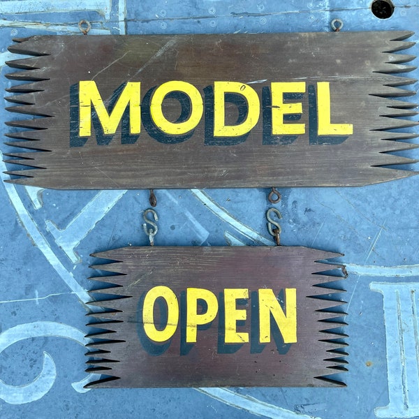 Vintage Open Sign - Etsy