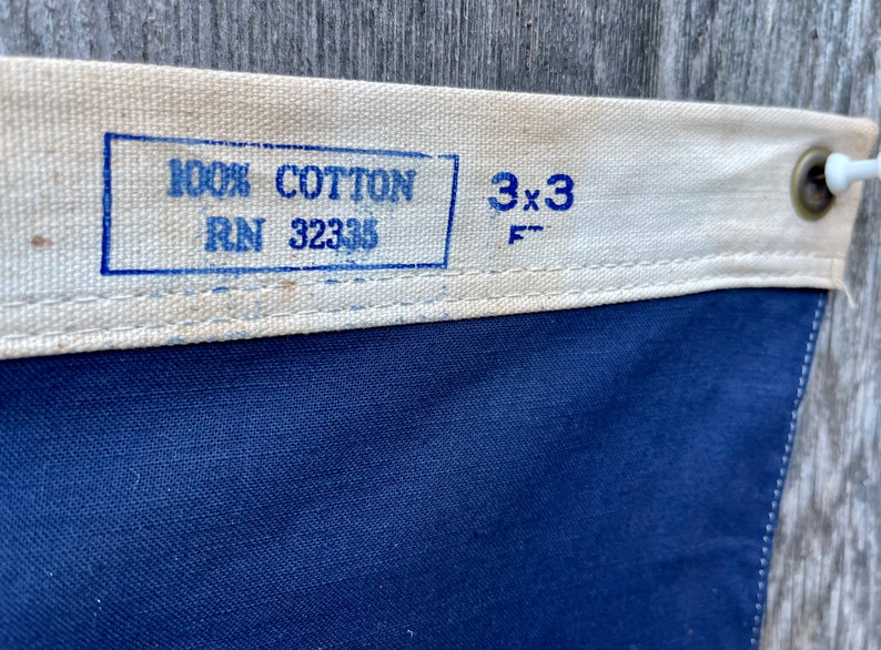 Vintage Bicentennial American Banner Flag Cotton 1976 Free - Etsy