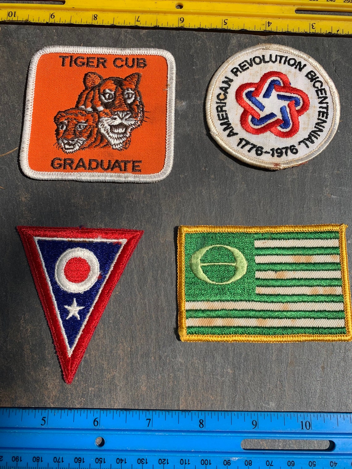 Collection of 4 Original Vintage 1970’s Patches. - Etsy