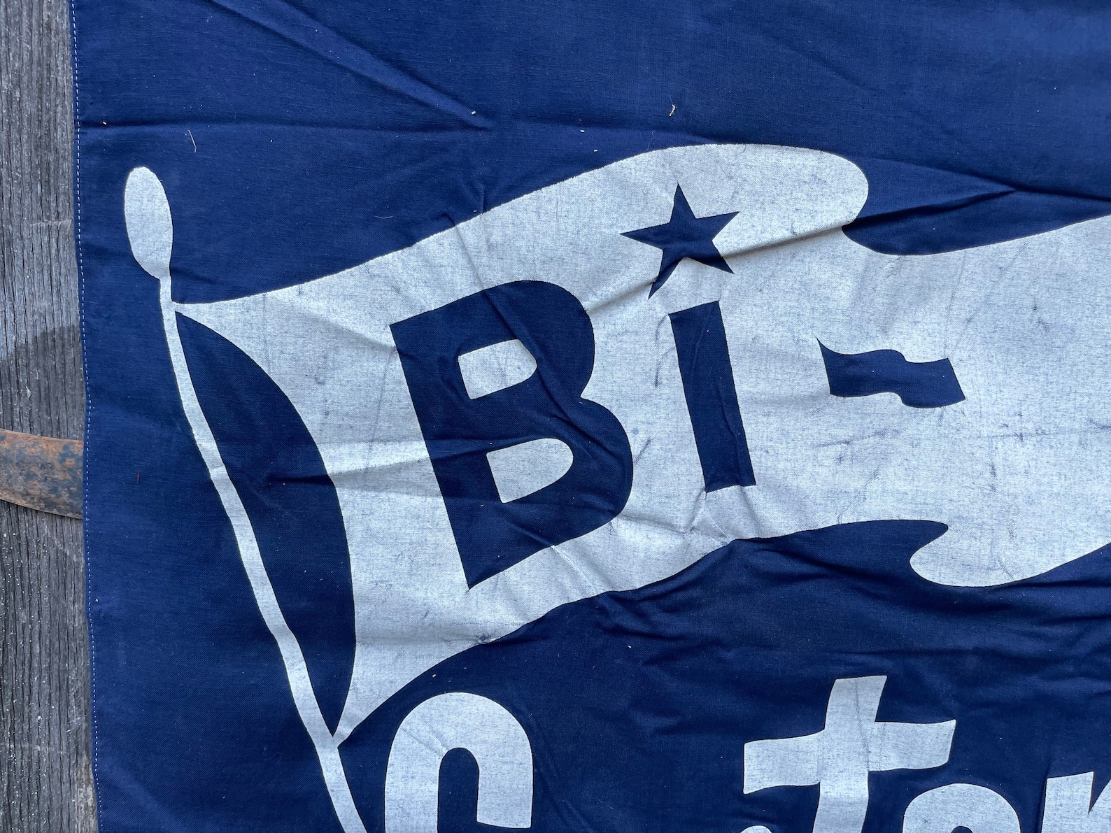 Vintage Bicentennial American Banner Flag Cotton 1976 Free - Etsy