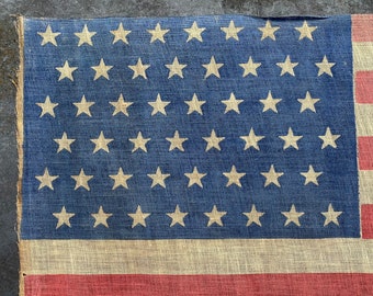 48 Staggered Star Flag - Etsy