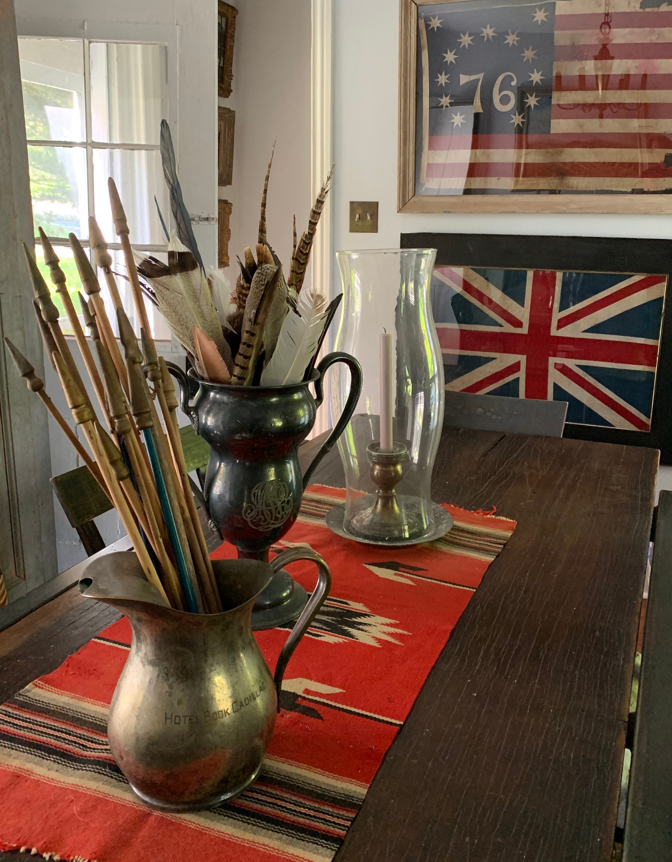 Beautiful Vintage Collection of Parade Flag Sticks. Antique | Etsy