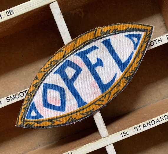 Original 1970’s or 80’s Opal patch - Gem